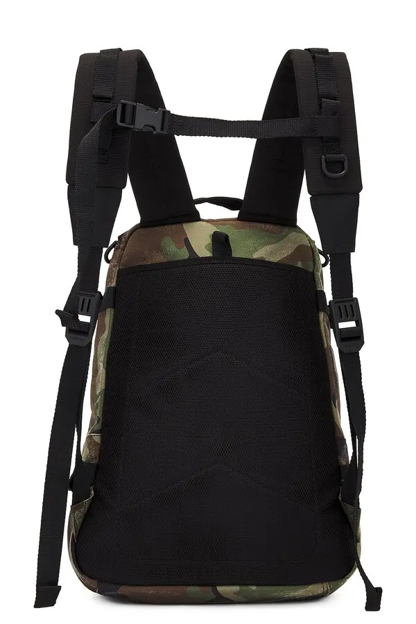 Balenciaga Army Space Backpack S In Green In Dark Camo - 20% Off